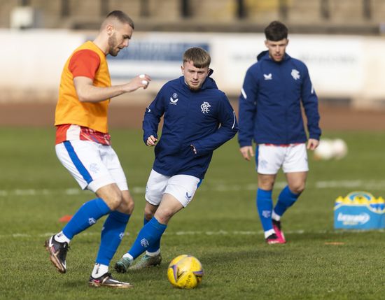 Rangers B Team Midfielder Charlie Lindsay Editorial Stock Photo - Stock ...