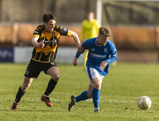 Rangers B Team Midfielder Charlie Lindsay Editorial Stock Photo - Stock ...