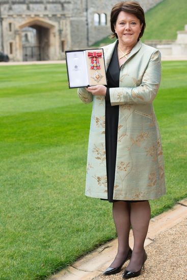 Dame Maria Miller Member Parliament Basingstoke Editorial Stock Photo ...