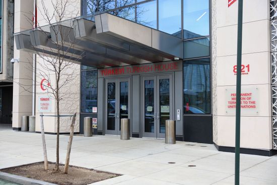 Turkish Consulate New York City Receives Editorial Stock Photo - Stock ...