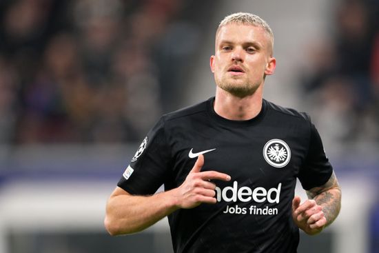 Frankfurt Philipp Max Eintracht Frankfurt During Editorial Stock Photo ...