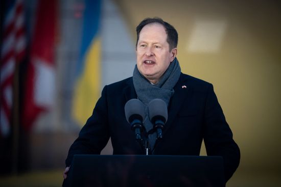 Us Ambassador Poland Mark Brzezinski Speaks Editorial Stock Photo ...