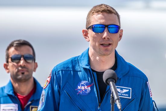 Nasa Astronaut Warren Hoburg Member Nasas Editorial Stock Photo - Stock ...