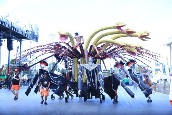 Artists Parade Suit Conquistador That Participated Editorial Stock ...
