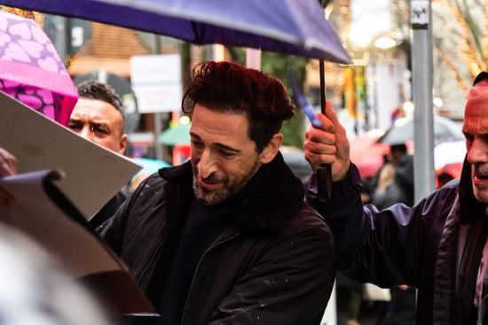 Actor Adrien Brody Signs Autographs Takes Editorial Stock Photo - Stock ...