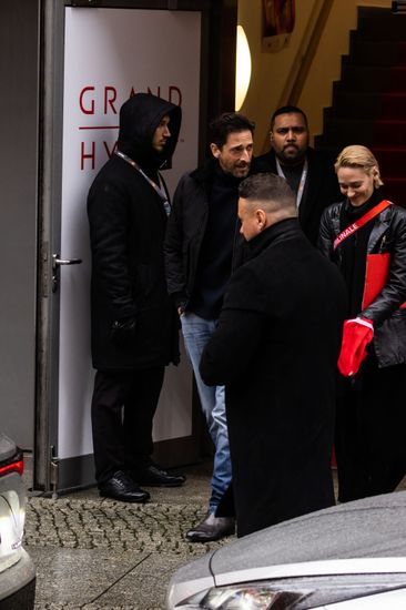 Actor Adrien Brody Signs Autographs Takes Editorial Stock Photo - Stock ...