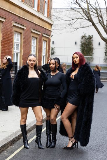 Flo British Girl Group Photographed Outside Editorial Stock Photo ...