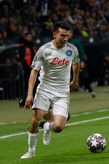 Hirving Lozano Napoli During Ucl 1 Editorial Stock Photo - Stock Image ...