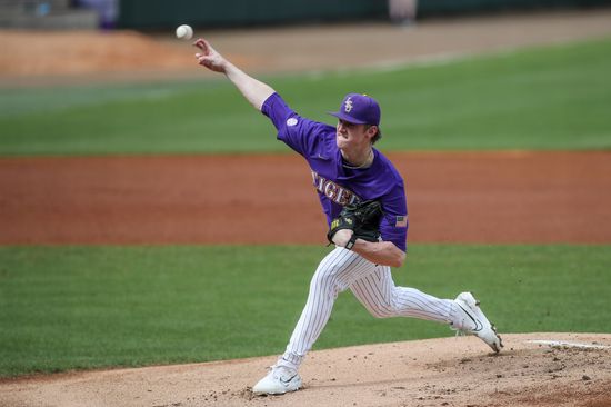 Lsus Thatcher Hurd 26 Delivers Pitch Editorial Stock Photo - Stock ...