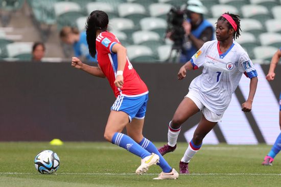 Batcheba Louis Haiti During Fifa Womens Editorial Stock Photo - Stock ...