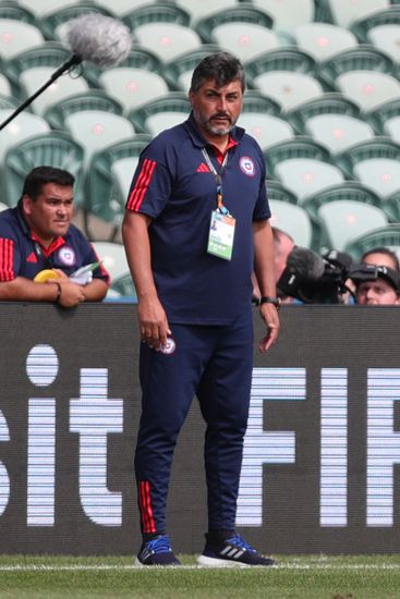 Jose Letelier Coach Chile During Fifa Editorial Stock Photo - Stock ...