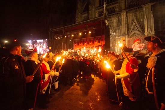 Members Red Spark Society Arriving Burning Editorial Stock Photo ...