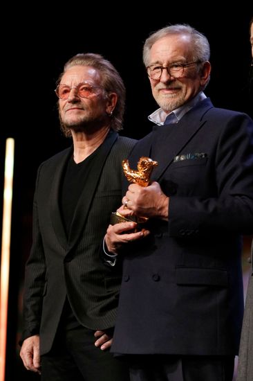 Bono Paul David Hewson Steven Spielberg Editorial Stock Photo - Stock ...