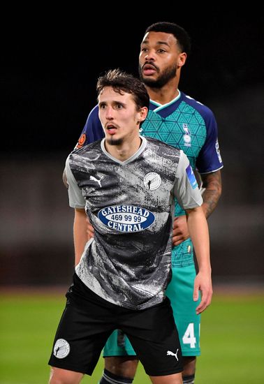 Callum Whelan Gateshead Football Club Tussles Editorial Stock Photo ...