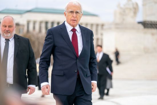 Attorney Eric Schnapper Walks Microphone Take Editorial Stock Photo ...