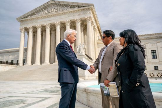 Attorney Eric Schnapper L Shakes Hands Editorial Stock Photo - Stock ...
