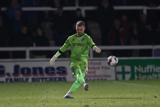 Jakub Stolarczyk Hartlepool United Action During Editorial Stock Photo ...