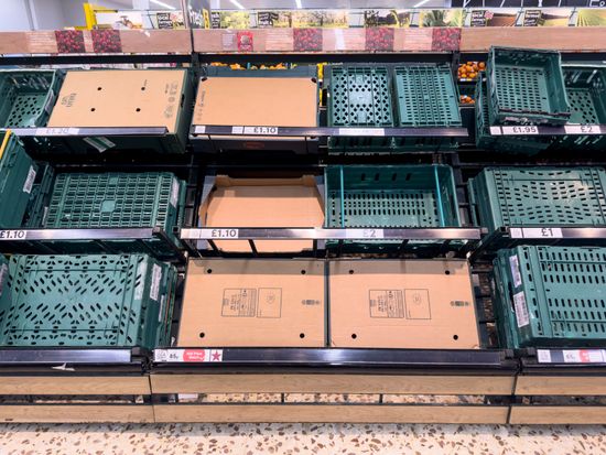 Tesco Superstore North West London Displays Editorial Stock Photo ...