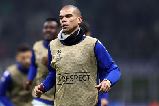 Pepe Kepler Fc Porto During Warm Editorial Stock Photo - Stock Image ...