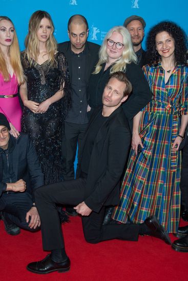 Mia Goth Alexander Skarsgard Cast Attending Editorial Stock Photo ...