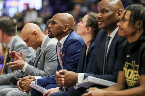 Vanderbilt Head Coach Jerry Stackhouse Watches Editorial Stock Photo ...