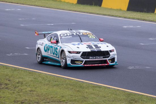 Driver Chaz Mostert Optus Ford Mustang Editorial Stock Photo - Stock ...