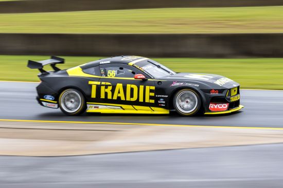 Driver Declan Fraser Tradie Ford Mustang Editorial Stock Photo - Stock ...