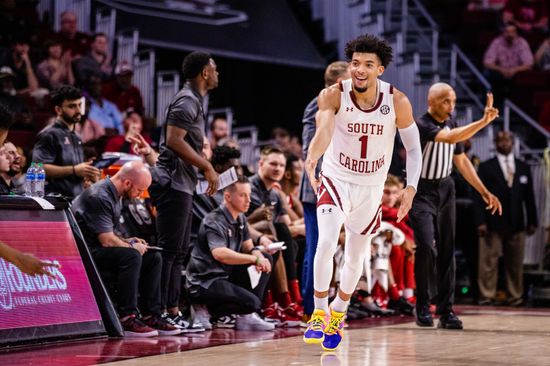 South Carolina Gamecocks Guard Jacobi Wright Editorial Stock Photo ...