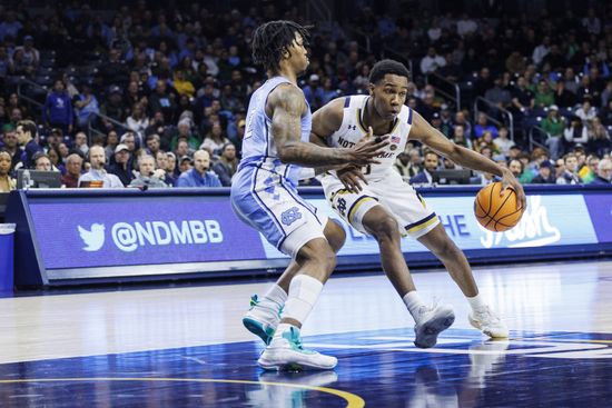 Notre Dame Guard Marcus Hammond 10 Editorial Stock Photo - Stock Image ...