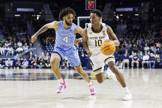 Notre Dame Guard Marcus Hammond 10 Editorial Stock Photo - Stock Image ...