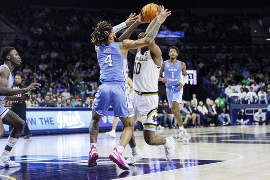 Notre Dame Guard Marcus Hammond 10 Editorial Stock Photo - Stock Image ...