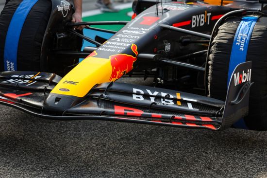 Red Bull Racing Rb19 Front Wing Editorial Stock Photo - Stock Image ...