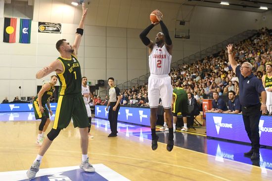 Devon Dwayne Chism Bahrain Shoots During Editorial Stock Photo - Stock ...