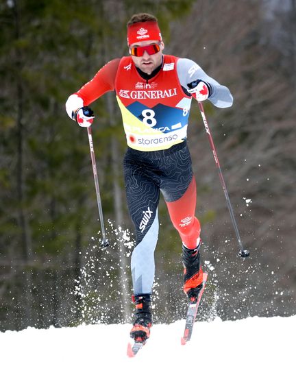 Graham Ritchie Canada Action During Crosscountry Editorial Stock Photo ...