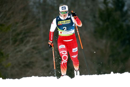 Monika Skinder Poland Action During Crosscountry Editorial Stock Photo ...