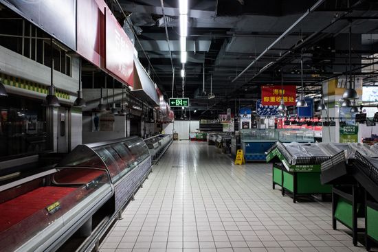 Butchery Section Fresh Section Has Been Editorial Stock Photo - Stock ...