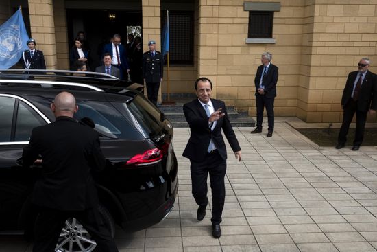 Ewly Elected President Cyprus Nikos Christodoulides Editorial Stock ...
