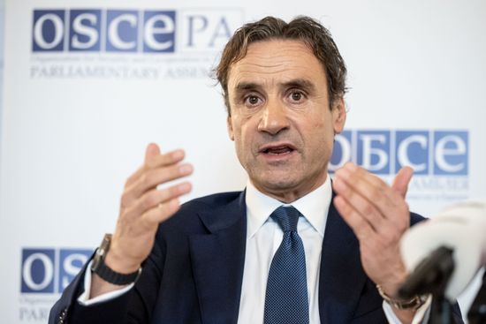 Roberto Montella Osce Parliamentary Assembly Secretary Editorial Stock ...