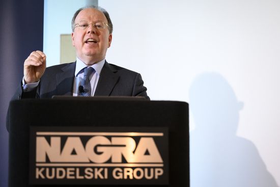 Andre Kudelski President Ceo Kudelski Group Editorial Stock Photo ...