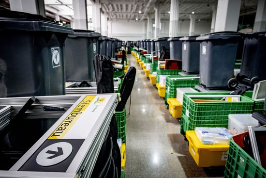 Hague Ballot Boxes Provincial Elections Material Editorial Stock Photo ...