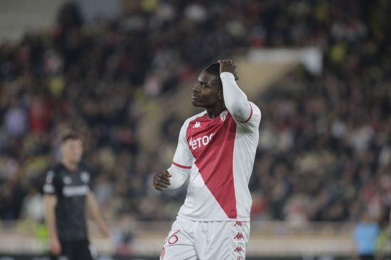 Breel Embolo Monaco During Uefa Europa Editorial Stock Photo - Stock ...