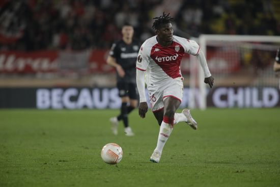 Breel Embolo Monaco During Uefa Europa Editorial Stock Photo - Stock ...