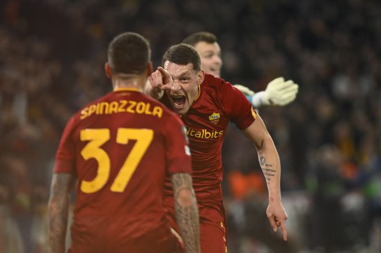 Andrea Belotti Roma During Uefa Europa Editorial Stock Photo - Stock ...