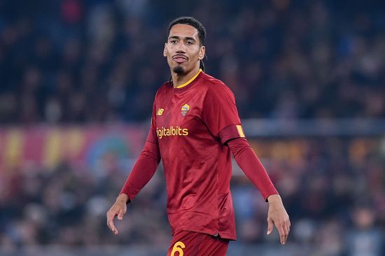 Chris Smalling Roma Looks On During Editorial Stock Photo - Stock Image ...