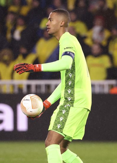 Nantes Goalkeeper Alban Lafont During Uefa Editorial Stock Photo ...