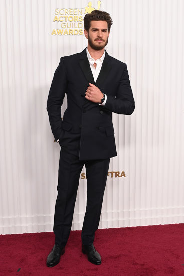 Andrew Garfield Wearing Omega Watch Editorial Stock Photo - Stock Image ...