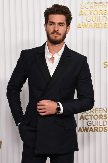 Andrew Garfield Wearing Omega Watch Editorial Stock Photo - Stock Image ...