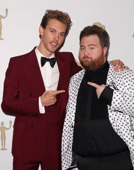 Austin Butler Paul Walter Hauser Editorial Stock Photo - Stock Image ...