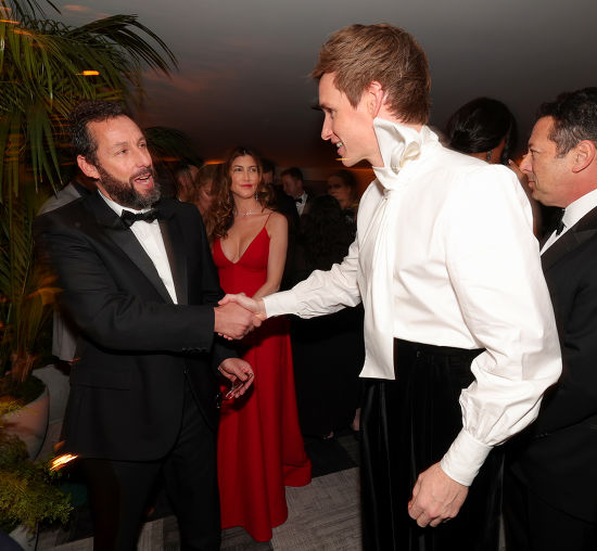 Adam Sandler Eddie Redmayne Editorial Stock Photo - Stock Image ...