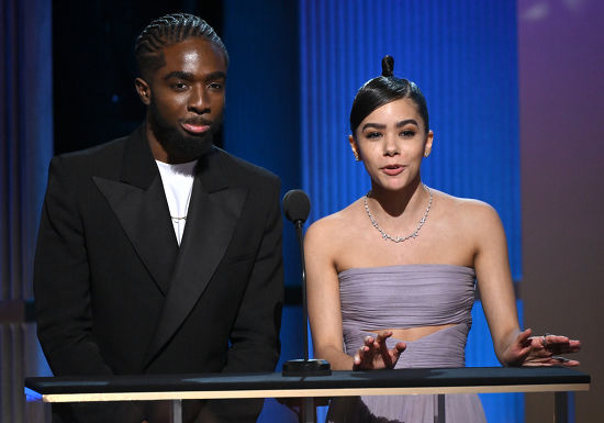 Caleb Mclaughlin Antonia Gentry Editorial Stock Photo - Stock Image ...